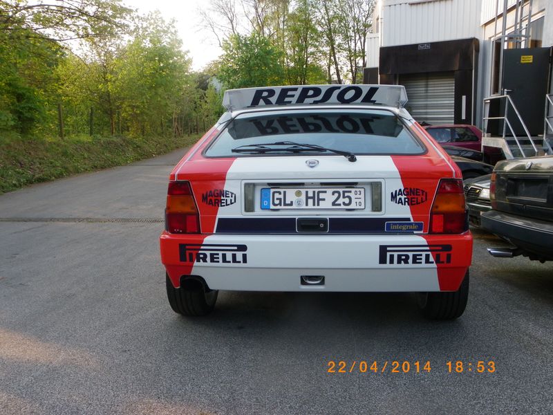 Repsol: KFZ Unger Lancia Delta Integrale Service Center